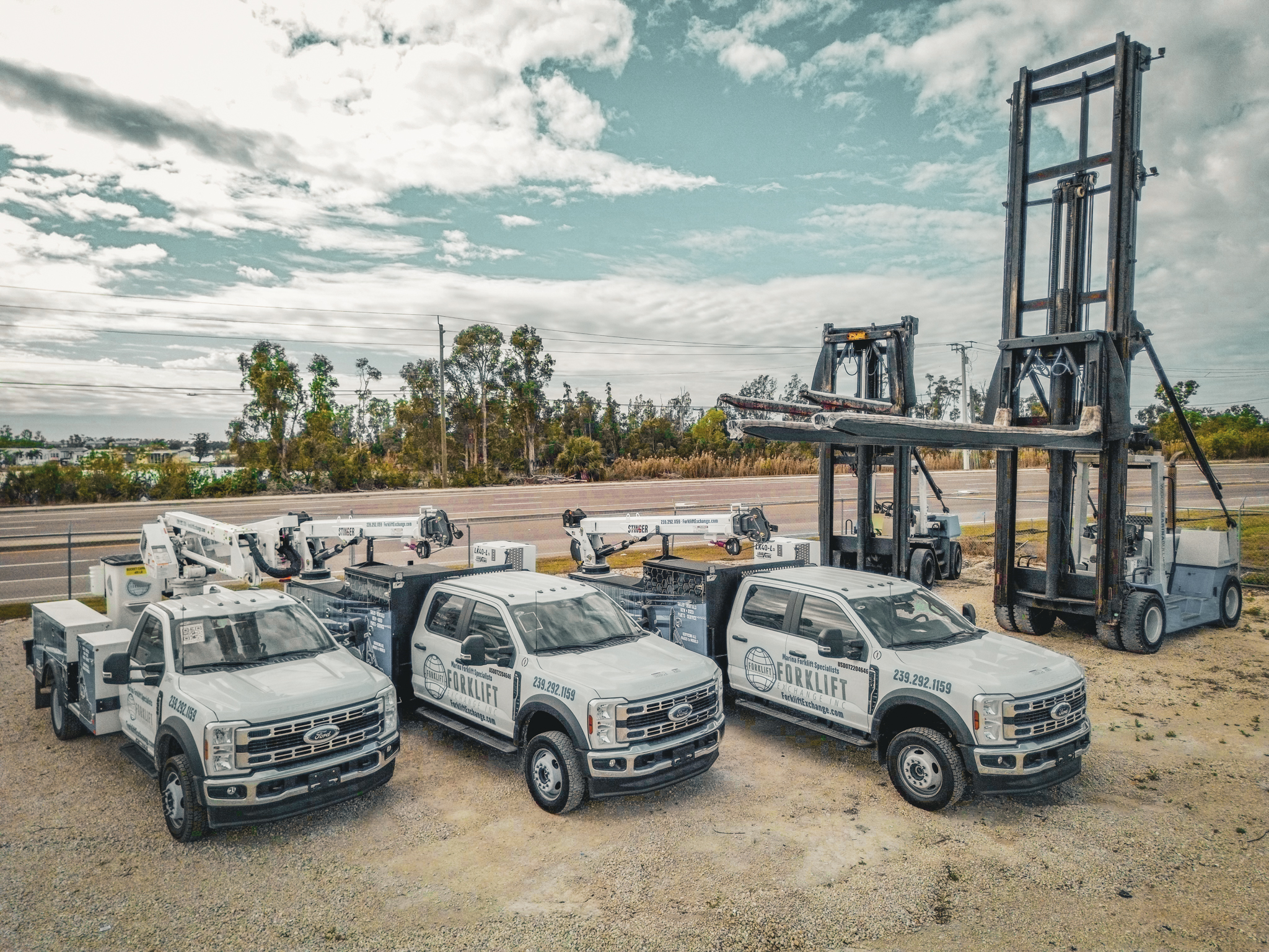 NEW SERVICE TRUCKS ADDED TO OUR FLEET - Forklift Exchange, Inc.